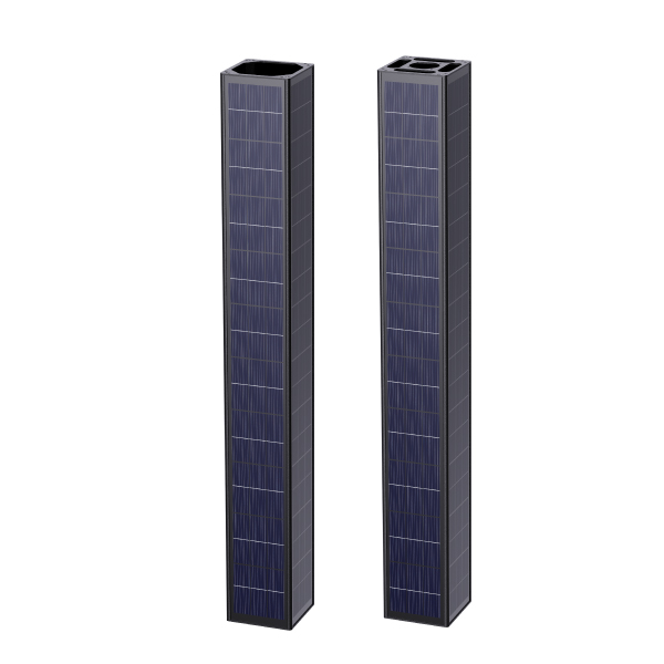 Vertical Solar Street Light for Pedestrian